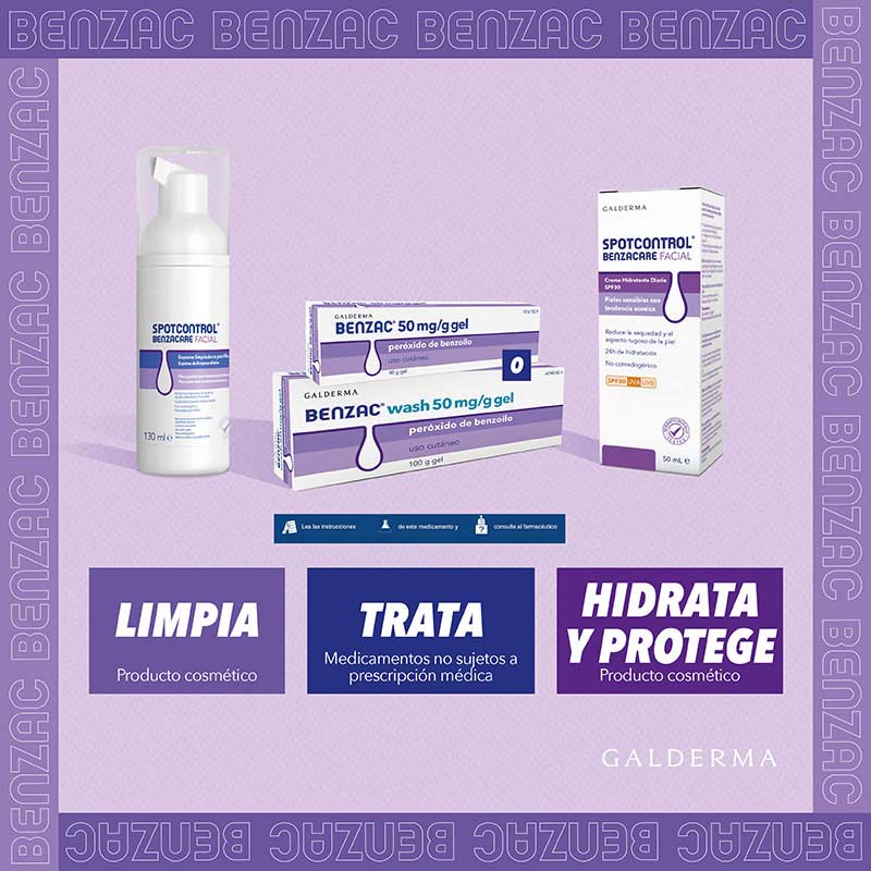 Cómo eliminar el acné con Benzac